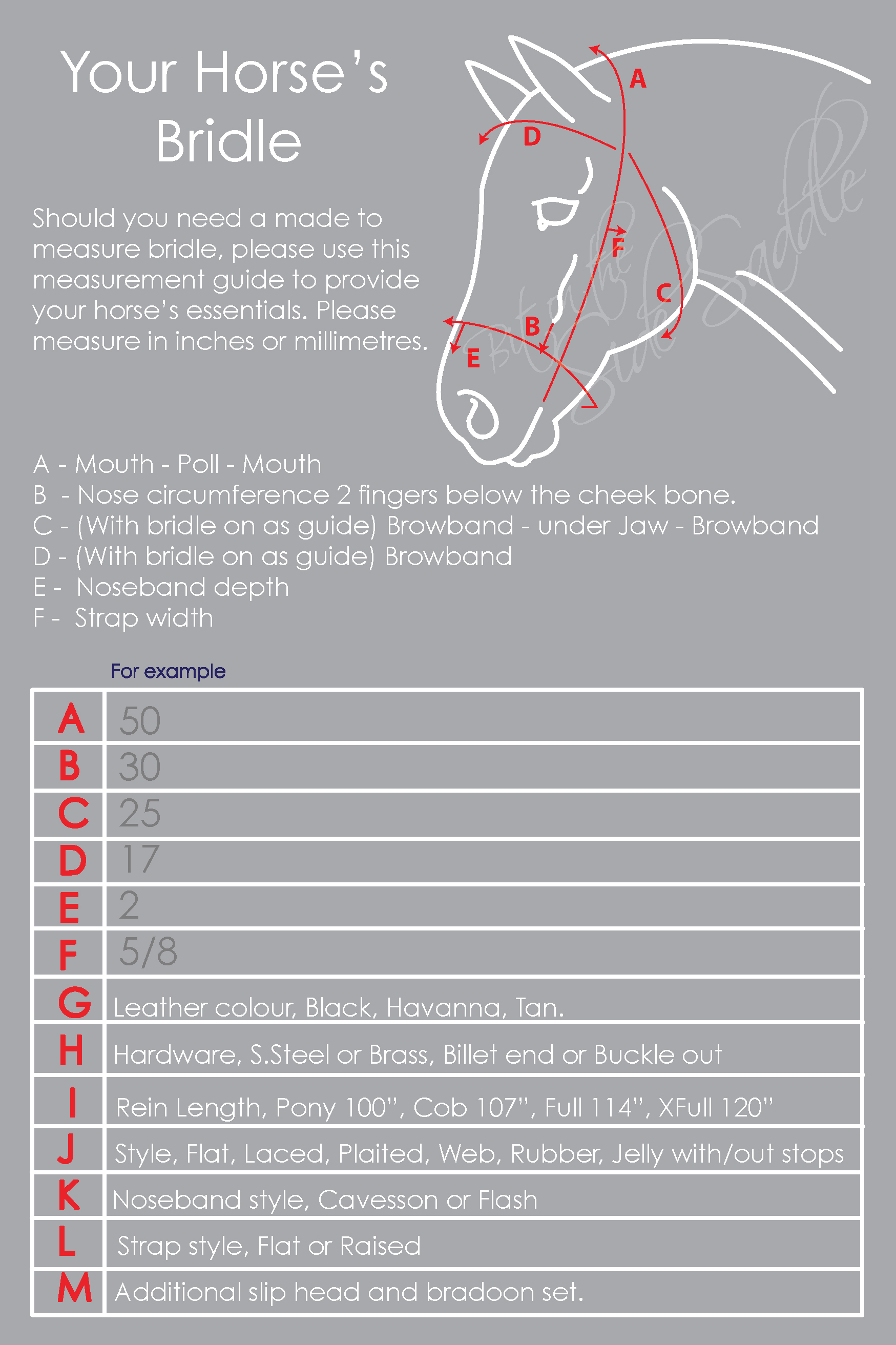 Guides – Bit on the Side Saddle